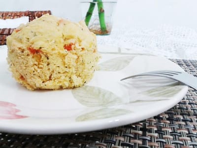 Muffin de Microondas Vegano. · Espaço Veg | EspaçoVeg